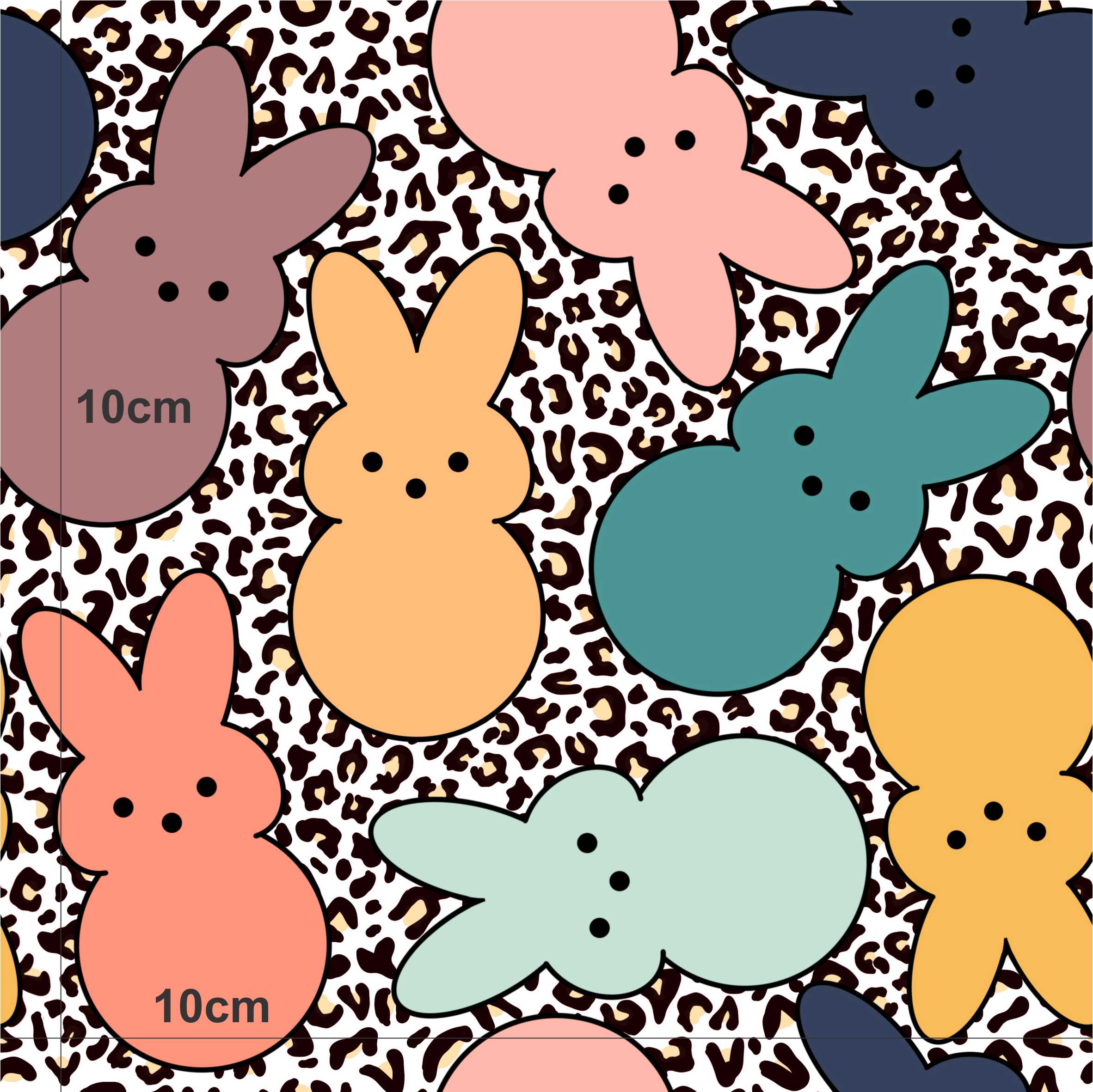 Easter Peeps – Knit – Frankie Bear Fabric