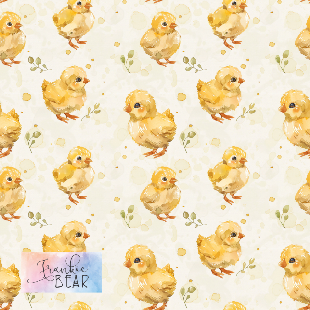 Pre-Order – Charlie Chick – Frankie Bear Fabric